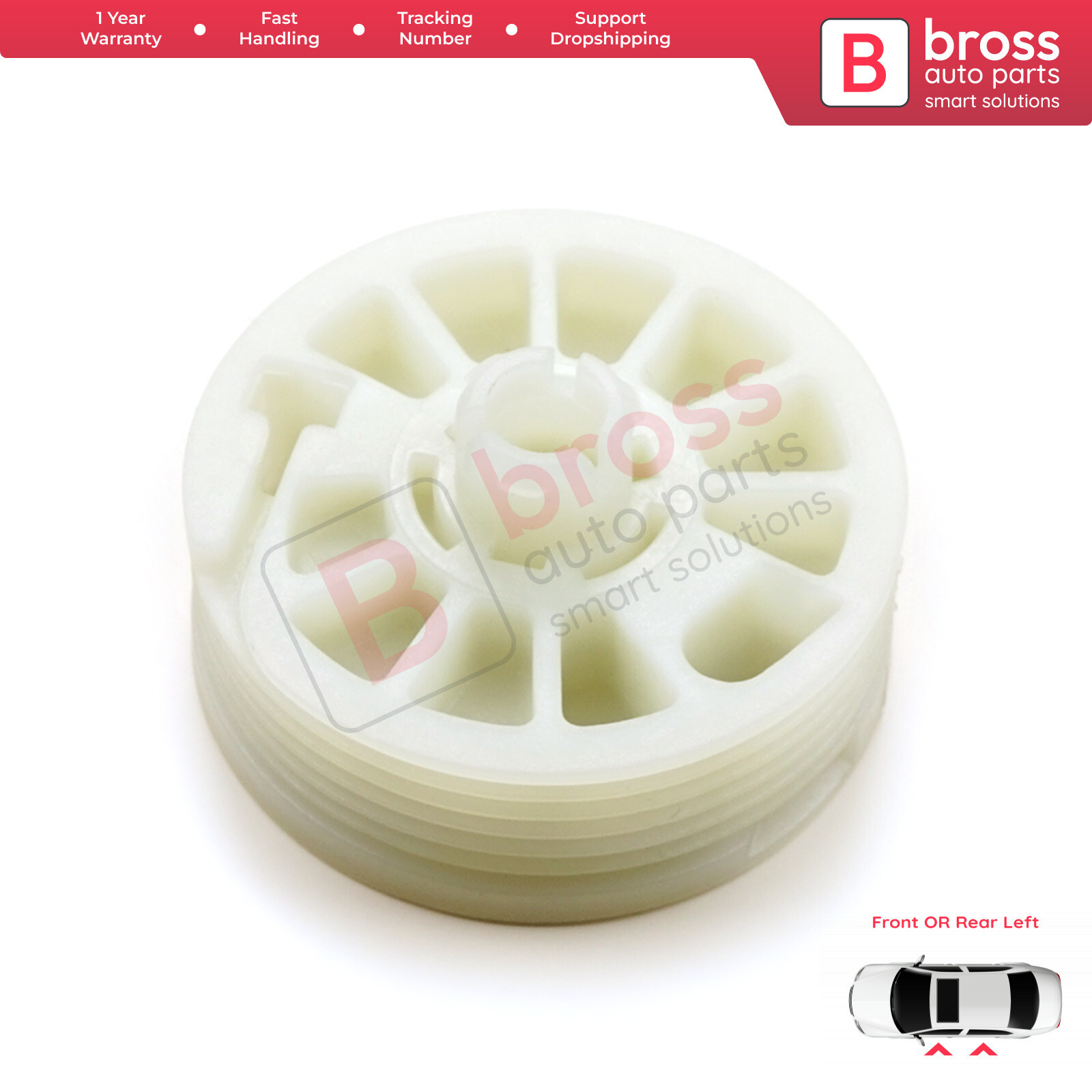 Left Window Regulator Drum Sprocket Spool 82471D9010 for Kia Sportage ...