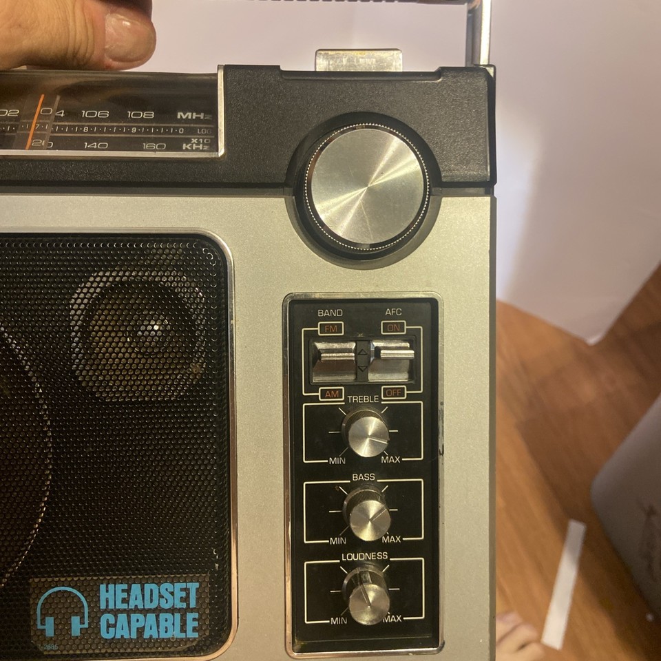 GE General Electric Superadio II Long Range AM/FM 7-2885C Super Radio 2 ...