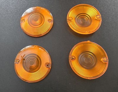 Harley Davidson OEM Orange Turn Signal Lenses - Touring | eBay