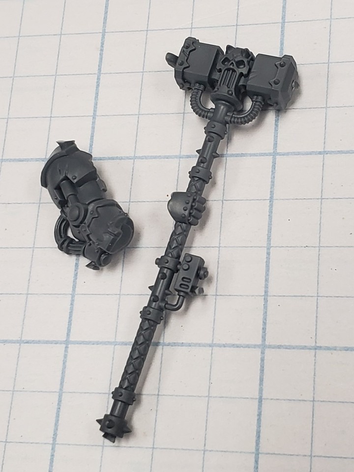 40k Iron Warriors Bits Warsmith Kravek Morne Last Argument Thunder ...
