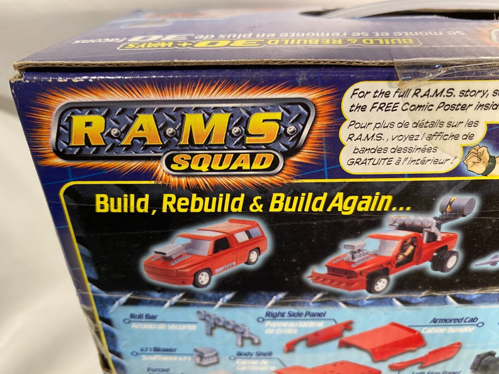 REVELL R.A.M.S. 4 X Force W/"Dingo" Action Figure 1:24 Build & Rebuild ...