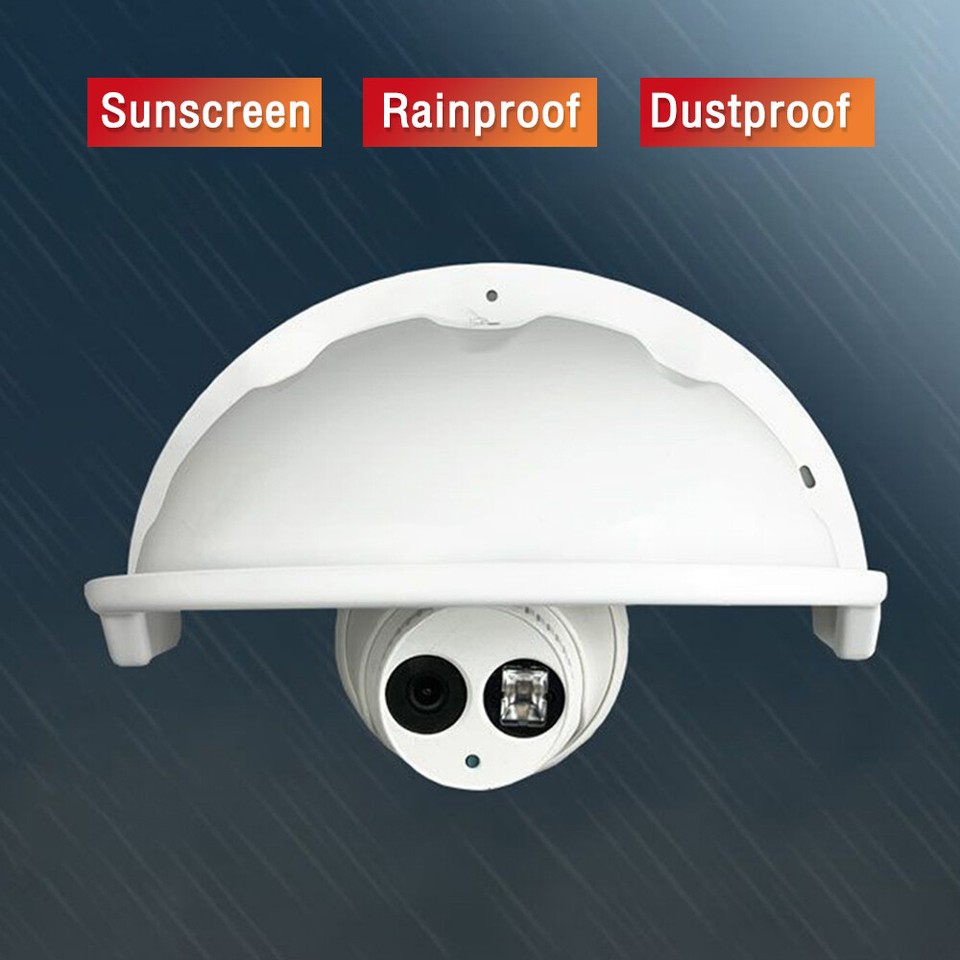 Home Security Camera Sun Rain Shade Cover Shield CCTV Security Cam ...