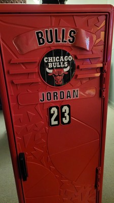 Michael Jordan Chicago Bulls Locker Vintage NICE Condition Suncast NBA ...