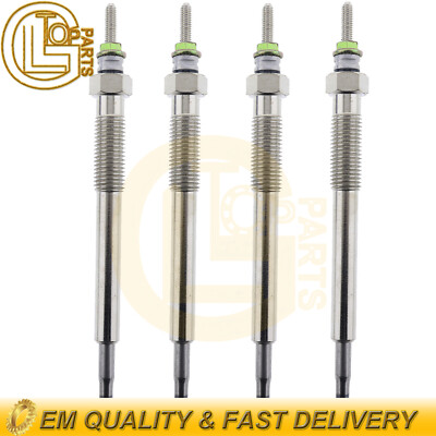 4X Glow Plug 6684850 for Bobcat T110 T140 T180 T190 Kubota V2003 V2203 ...