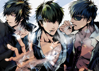 Anime nicholas d wolfwood gintama trigun final fantasy Playmat Gaming ...