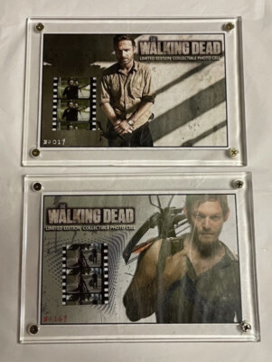 2 AMC The Walking Dead Unique 35mm Photo Cells | eBay