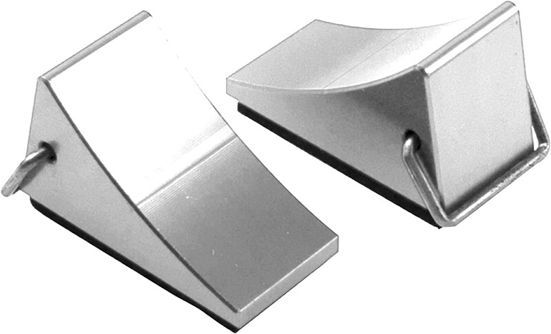 Alloy Machined Realistic Scale Model Wheel Chock (2) 1/10 Size | eBay