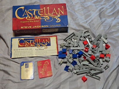 Castellan Game Steve Jackson Games--Complete | eBay