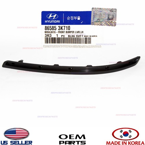 Outer Bumper Trim Molding LEFT FRONT OEM HYUNDAI SONATA 2009-2010 ...