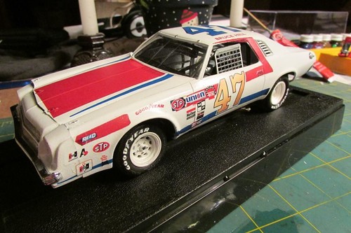 MPC 808 1/25 Scale Pepsi 1975 Chevy Chevelle Stock Car Plastic Model ...