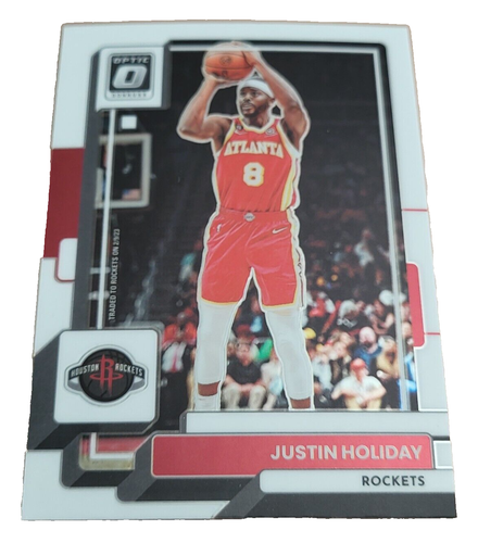 2023 Donruss Optic Houston Rockets #129 Justin Holiday NBA Basketball ...