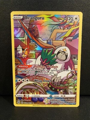 Oranguru TG12/TG30 Brilliant Stars Trainer Gallery Full Art Pokemon ...