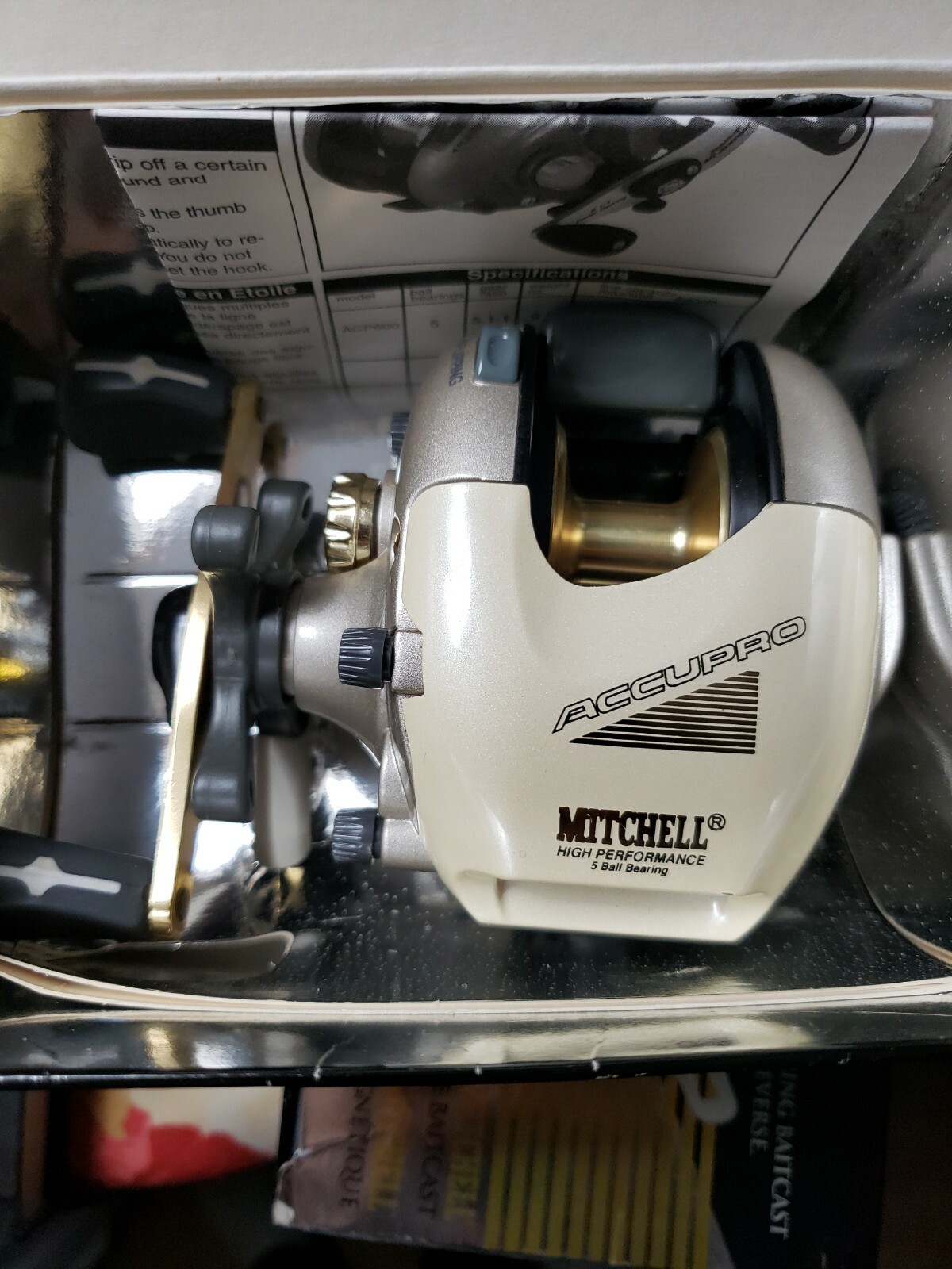 RARE!! MITCHELL BAITCASTER REEL. NEW | eBay