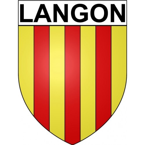 Langon 33 ville Stickers blason autocollant adhésif | eBay