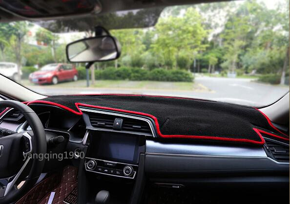 Car FOR 2016-2021 Honda Civic Inner Dashboard Dash Mat DashMat Sun ...