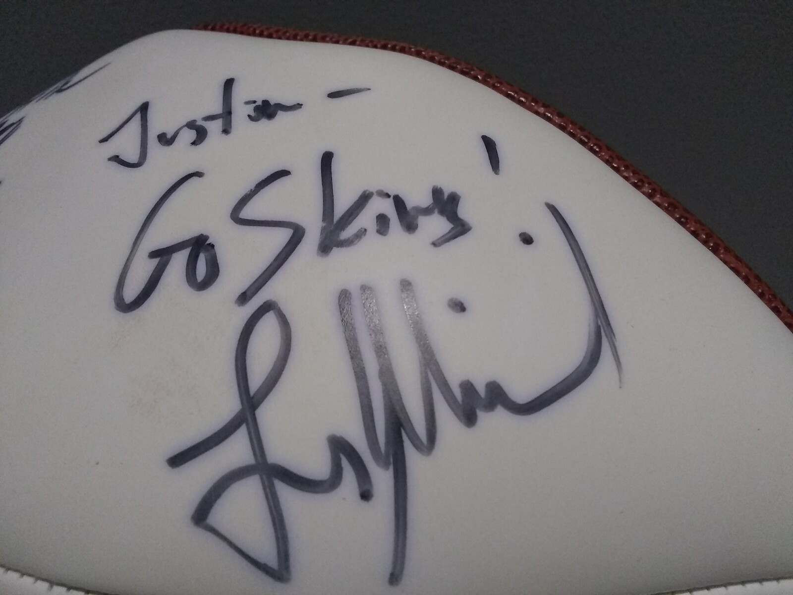 NFL REDSKINS SUPER BOWL CHAMP GARY CLARK And DEXTER MANLEY AUTOGRAPHED ...