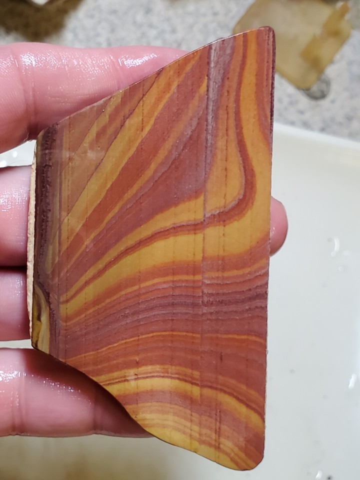 4 Wonderstone Banded Bullseye Tube Jasper Rough 204g Agate Nevada ...