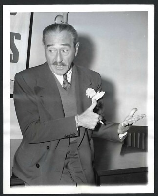 HOLLYWOOD ADOLPH MENJOU ACTOR Stunning Radiant VINTAGE 1943 ORIGINAL ...
