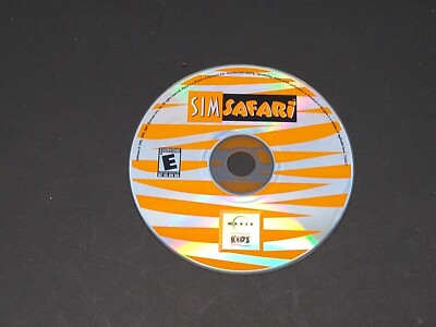 Sim Safari PC CD-ROM (Windows/PC) Disc Only | eBay