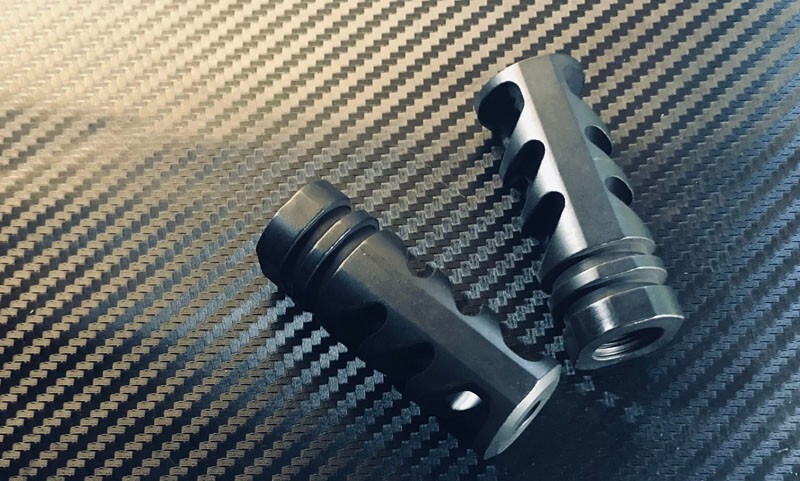 5/8x24 Aggressive Muzzle Brake For .308 - Recoil Reduction | eBay