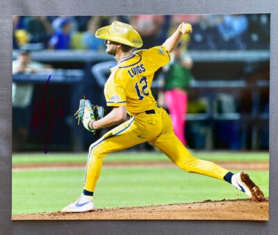 SAVANNAH BANANAS- KYLE LUIGS AUTOGRAPH 8x10 ACTION PHOTO #4 | eBay