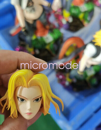 Rising Waves Studio Android 18 Resin Model VS Cell In Stock Dragon Ball ...
