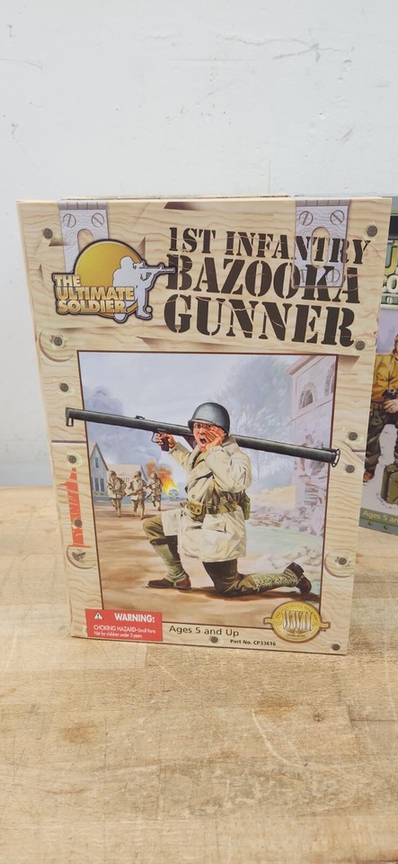 The Ultimate Soldier LOT of 4 Bazooka/Soviet Infantry/Tank Commander ...