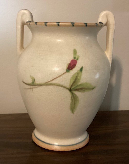 WELLER 1932 Bonito Hand Painted Vase, Artist Signed Ruth Axline | eBay