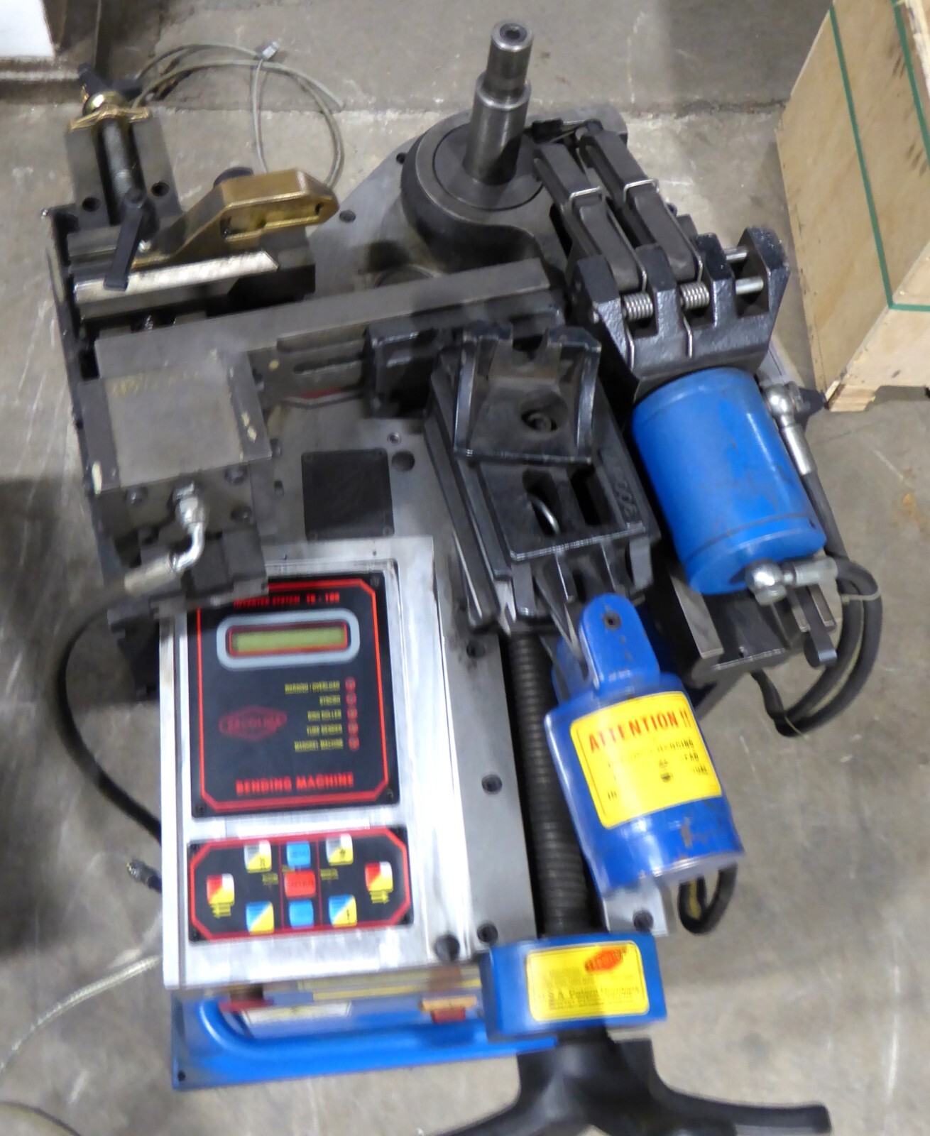 2-1/2" Ercolina Rotary Draw Mandrel Bender, 10' Mandrel Table, Nice | eBay