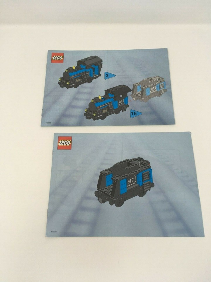 ONLY box and instructions Lego 3740 3742 3743 3744 Small Locomotive My ...
