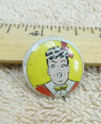 Vintage PEP Button Pin Pinback Kellogg's Cereal Premium Abretha Breez ...