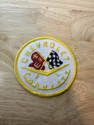 Vintage CHEVROLET CORVETTE CAR AUTOMOBILE Patch CORVETTE RACE CAR | eBay