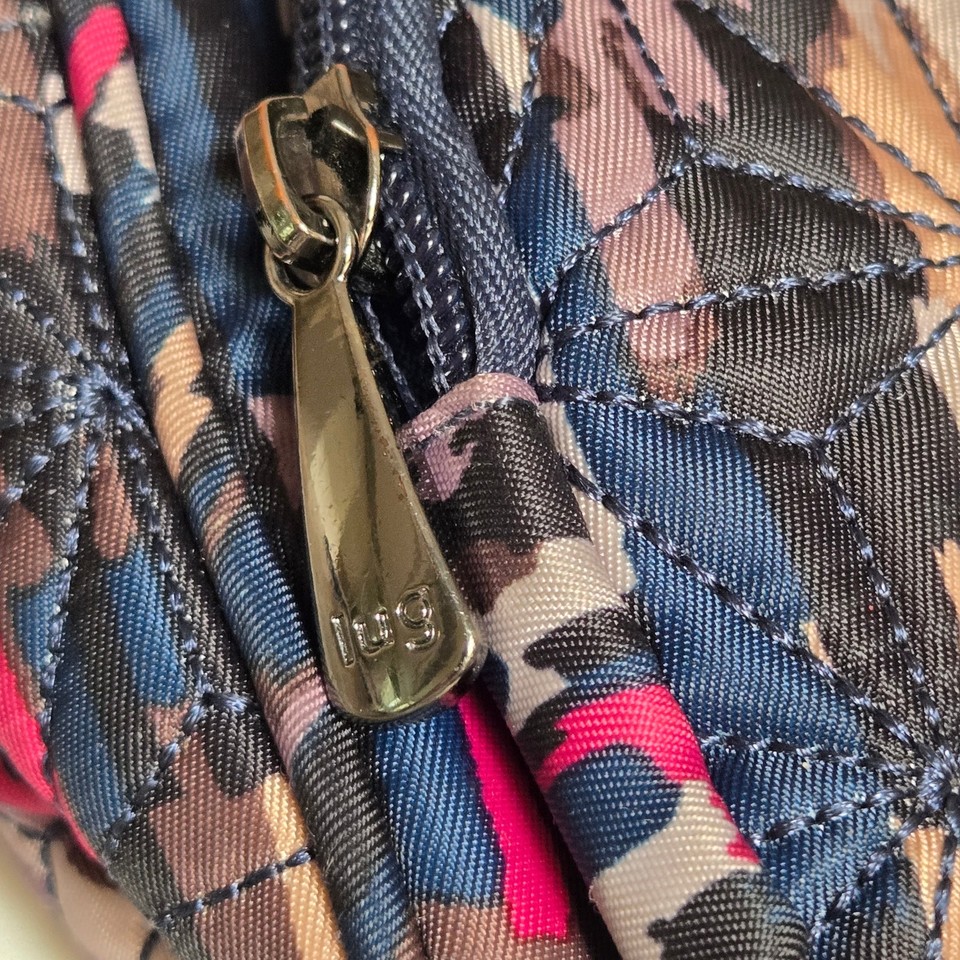 LUG Carousel Quilted Multi-Color Convertible Crossbody and Belt Bag | eBay