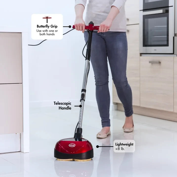 Electric Floor Cleaner Scrubber Buffer Polisher Machine Tile Cement ...