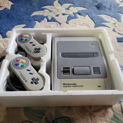 Nintendo Super Nintendo Console 2 Controller 12 Games | eBay