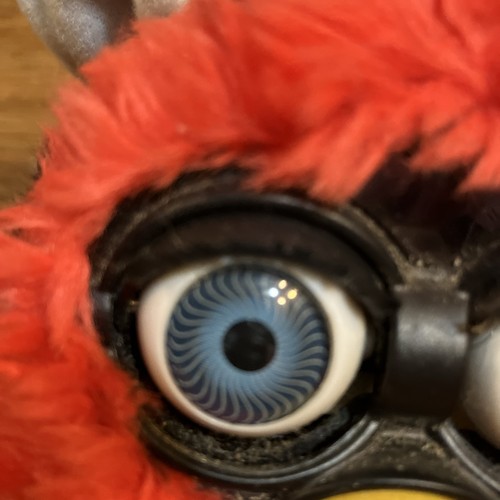 Vintage 1999 Furby Ladybug Tiger with blue eyes has not been tested | eBay