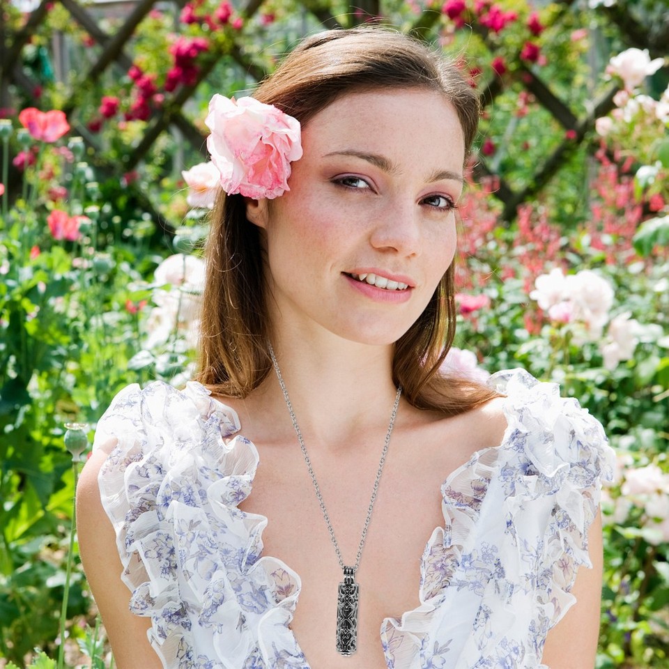 Cremation Jewelry for Men Memorial Jewellery Ashes Keepsake Necklace ...