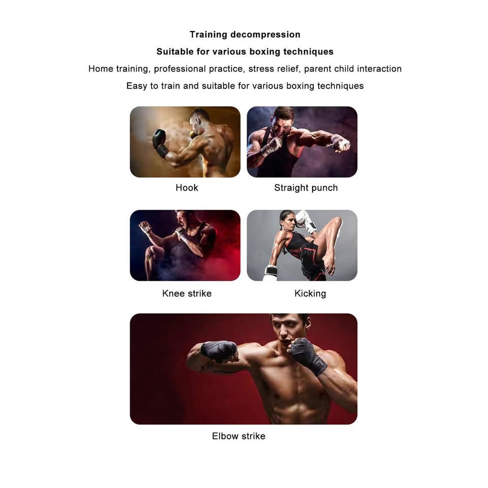 Punch Wall Pad Height Adjustable Wall Punching Boxing Pad High Elastic ...