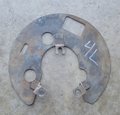 Triumph TR4 Front Disc Brake Stone Shield, Left | eBay