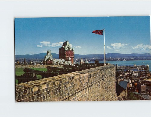 Postcard A panoramic view from the top of the Citadel Quebec Canada | eBay