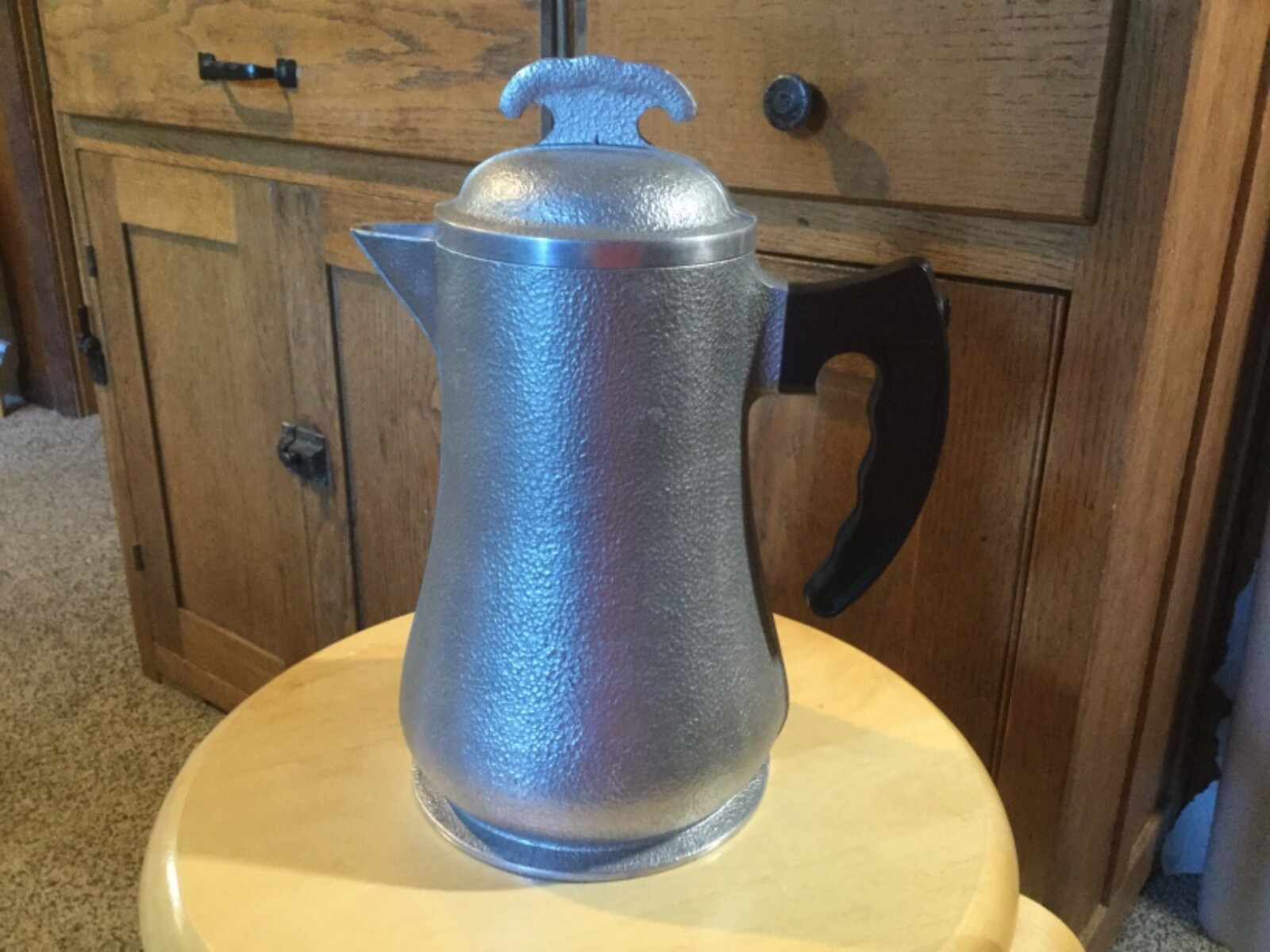 Vintage Guardian Service Coffee Pot w/ glass lid. See photos. 10.5” H x ...