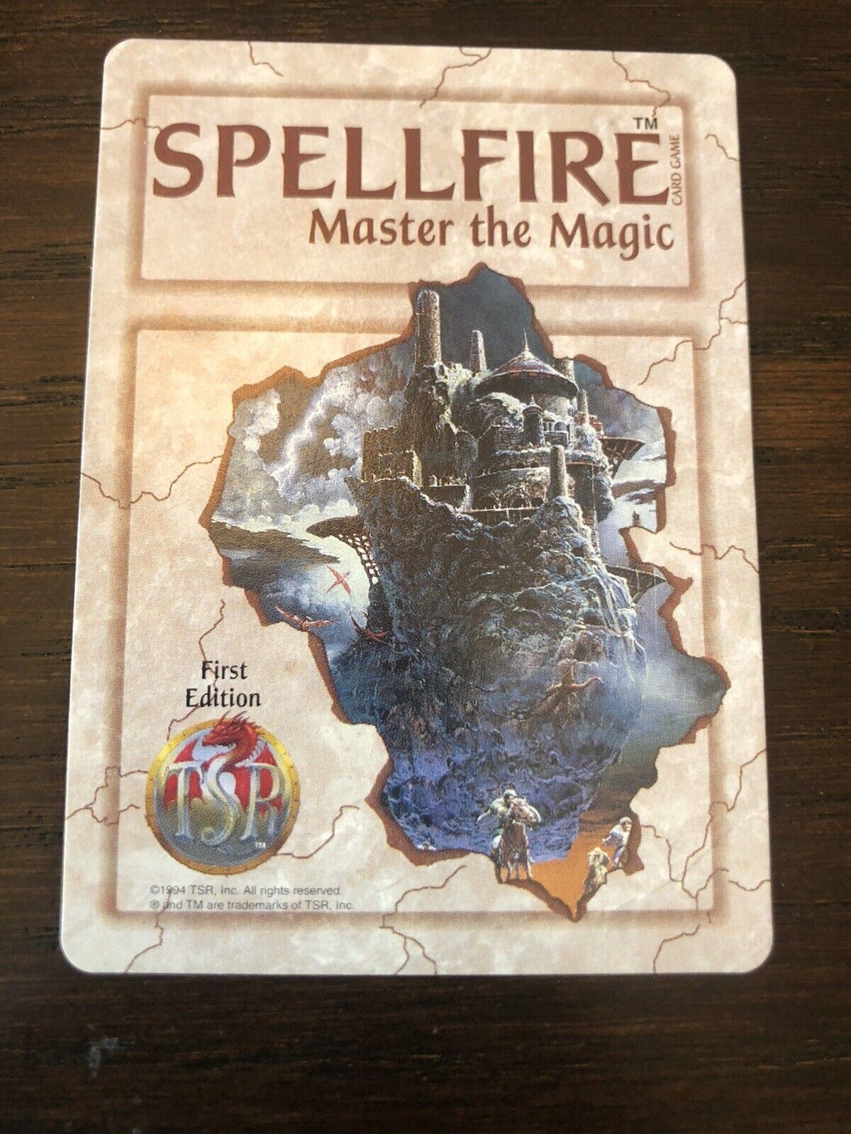 Ultra Old School CCG TSR Spellfire Rings Of All Seeing Advanced D&D ...