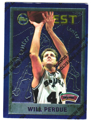 Will Perdue 1995-95 Topps Finest NBA Card # 185 | eBay