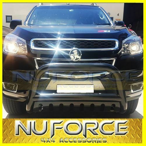 NUDGE BAR GRILLE GUARD (BLACK) FITS HOLDEN COLORADO RG COLORADO Z71 ...