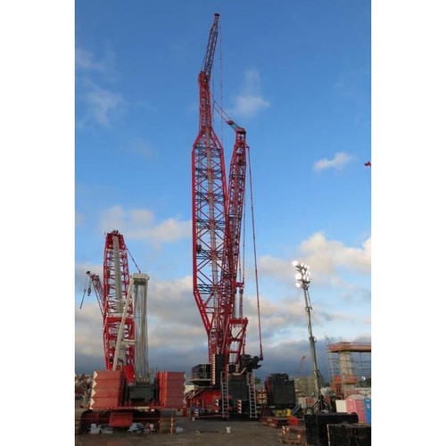 Demag CC8800 Crawler Crane Boom Booster - Mammoet Conrad 1:50 Scale ...