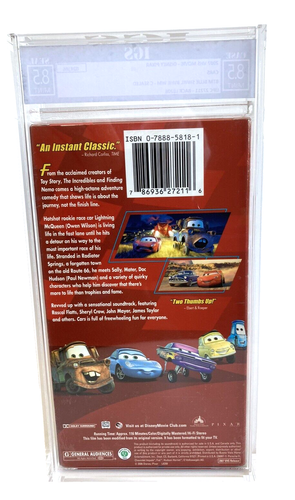 Disney Pixar Cars VHS Unopened Extremely RARE 2007 for sale online | eBay