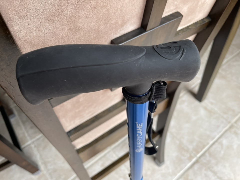 HurryCane Freedom Edition All Terrain Stand-Up Cane, Foldable ...