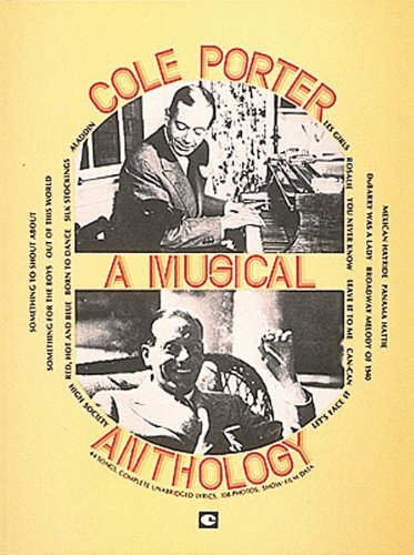 Cole Porter - A Musical Anthology by Michael Lefferts (1981, Trade ...