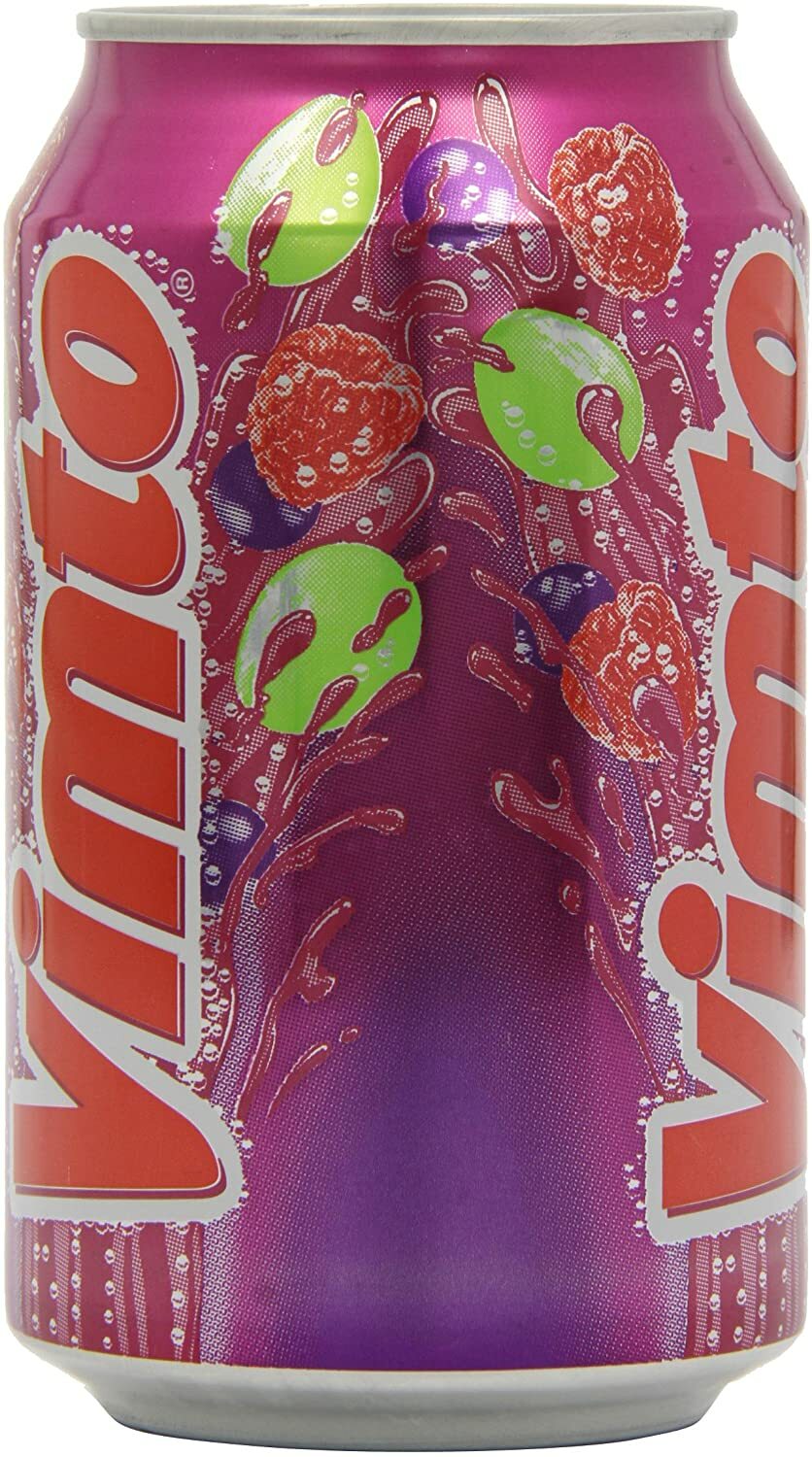 Vimto Fizzy Original Soft Drink Can 330ml x24 | eBay UK