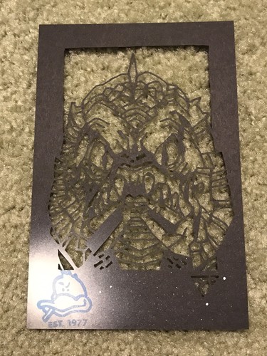 The Monster Squad Gillman Laser Cut Kolcut Print Movie Poster Mondo ...